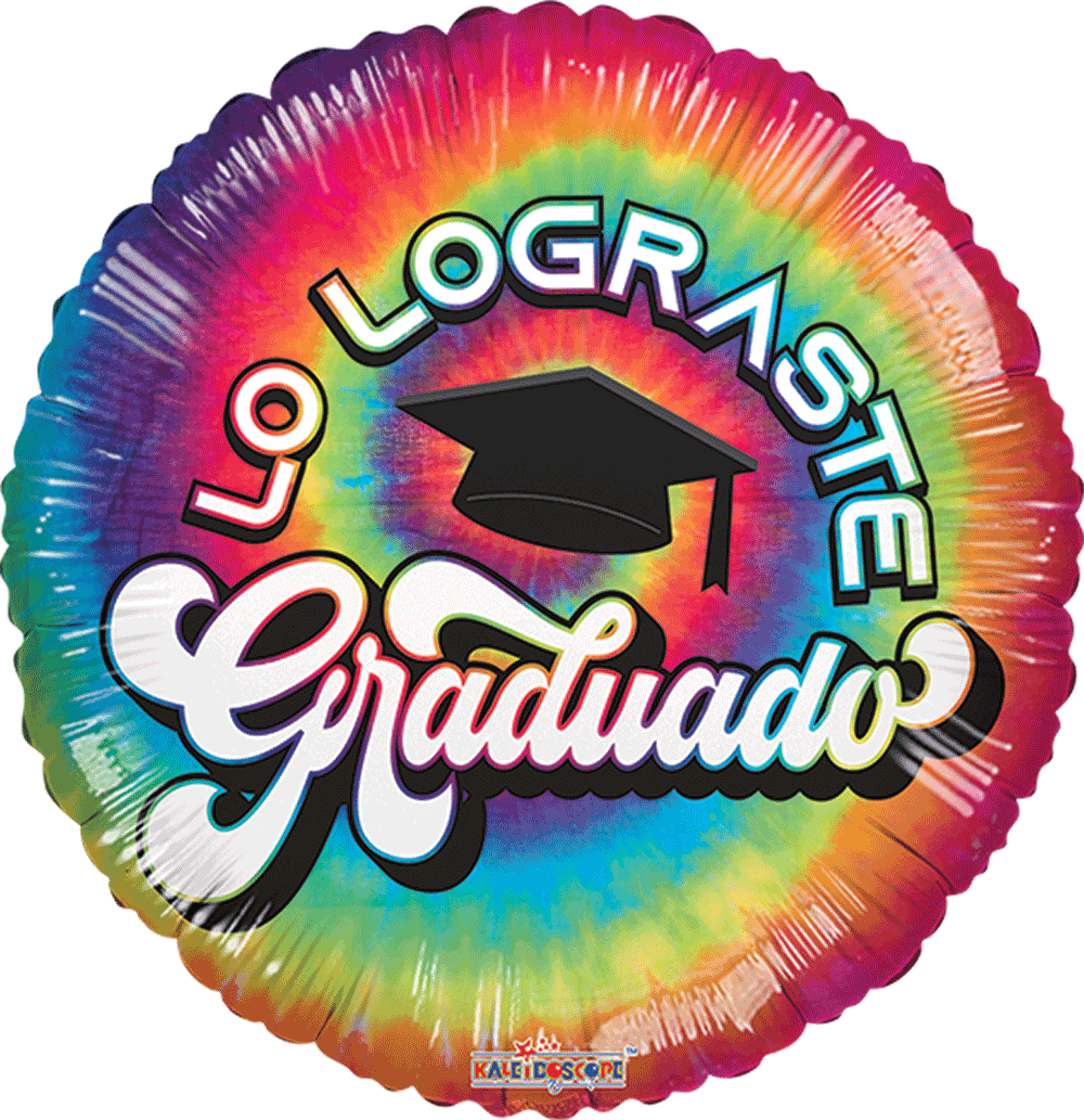 GLOBO METÁLICO 18” GRADUACIÓN LO LOGRASTE GRADUADO – senorglobo.mx