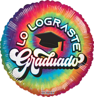 GLOBO METÁLICO 18” GRADUACIÓN LO LOGRASTE GRADUADO – senorglobo.mx