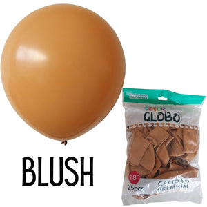 GLOBO DE LATEX 18" BLUSH / SKIN O PIEL – senorglobo.mx