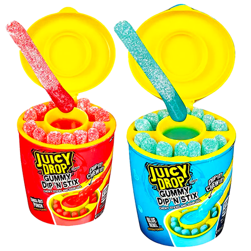 JUICY DROP GUMMY DIP'N STIX WATERMELON BLAST – senorglobo.mx