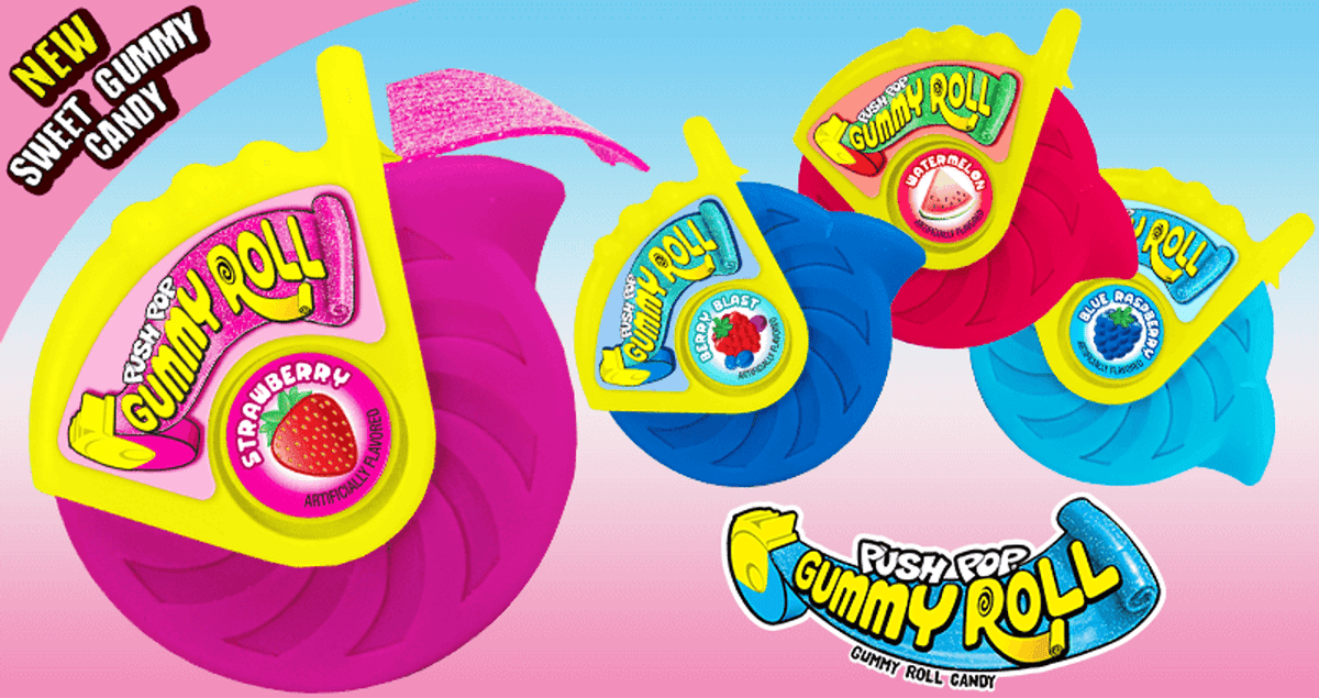 GUMMY ROLL PUSH POP BLUE RASPBERRY – senorglobo.mx