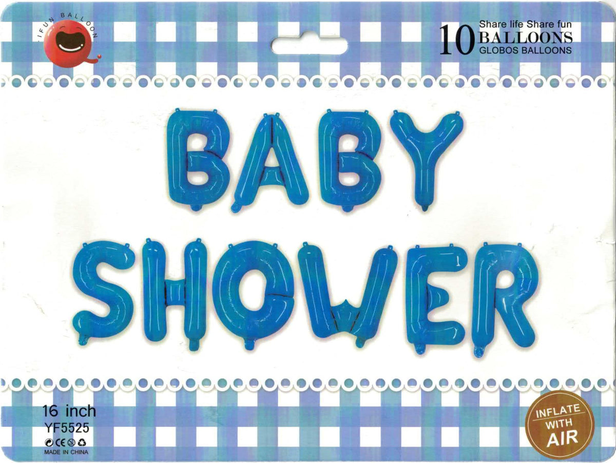 LETRERO BABY SHOWER AZUL – senorglobo.mx
